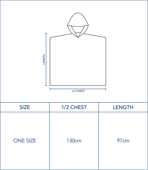 Custom Branded Reusable Clear Rain Poncho – Team® Australia