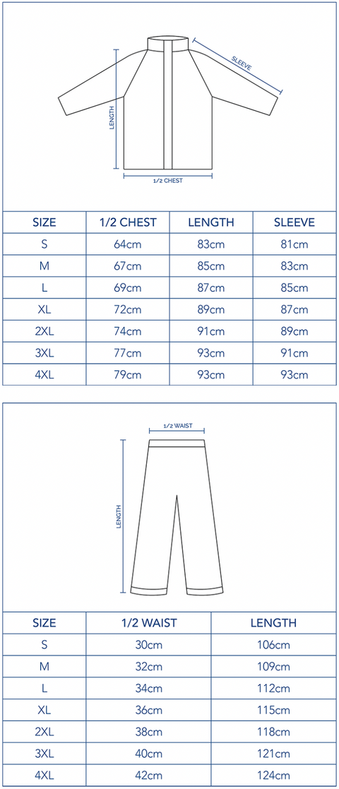 Tuflite Waterproof Jacket & Pants Set - Team® Australia