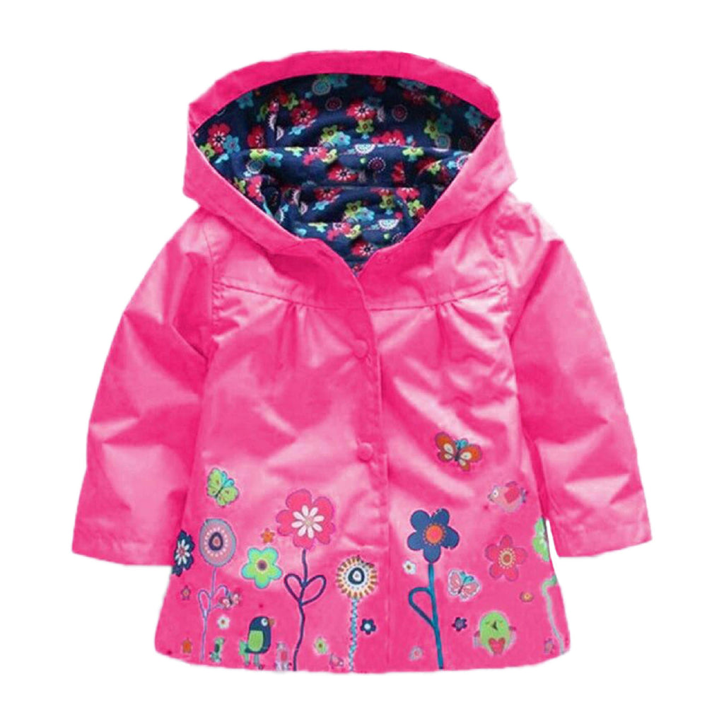 Children's Flower Raincoat - Team® Australia