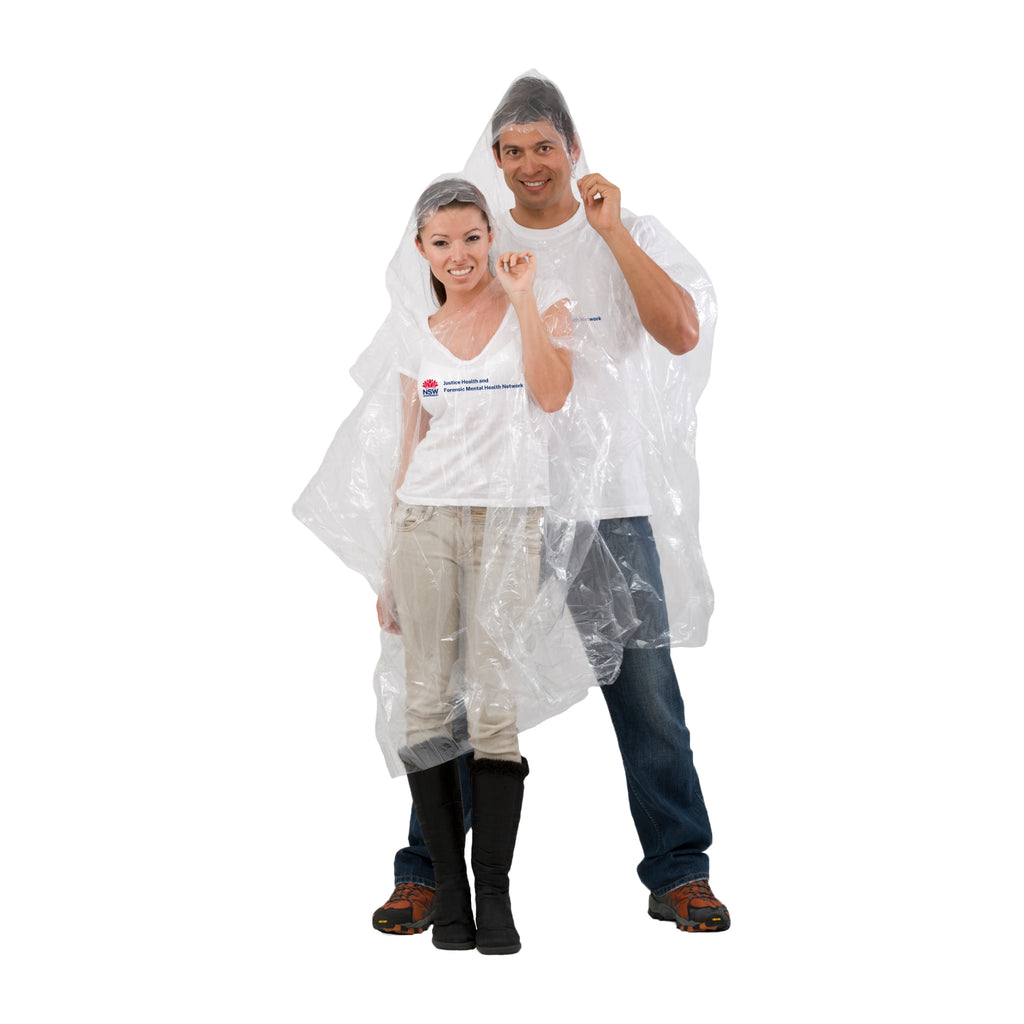 Custom Branded Emergency Rain Poncho – Team® Australia